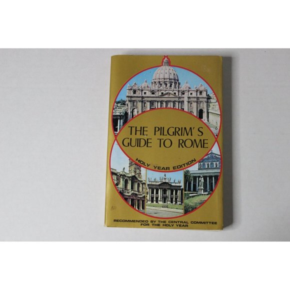 Other | The Pilgrams Guide To Rome With Map And Papel Card 1975 | Poshmark